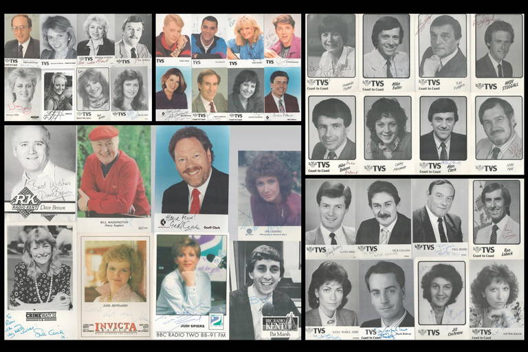 TV and Entertainment signed photo collection. Signatures such as Kate ...