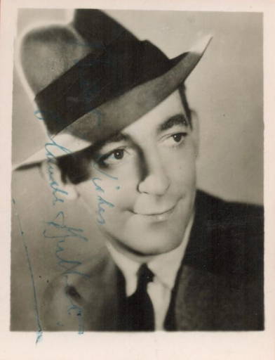 British Actor Claude Hulbert Signed 3x2 Approx Black And White Photo ...
