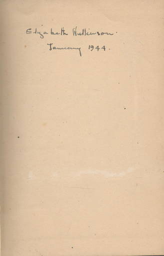 Richard Hillary. The Last Enemy. A Signed Hardback Book. Signed Inside ...