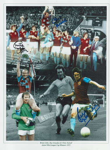 Football Brian Little, Ray Graydon and Chris Nicholl signed Aston Villa ...