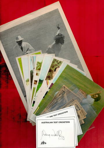 Cricket Signature Pieces Collection Of 17 Signed And Unsigned Photos ...