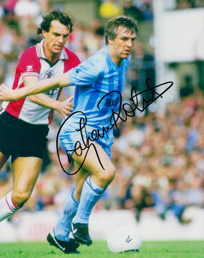 Graham Roberts signed 10x8 colour photo pictured in action for ...