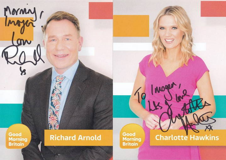 Phillip Schofield, Lorraine, Ben Shepard, Susanna Reid, Laura Tobin +2 ...