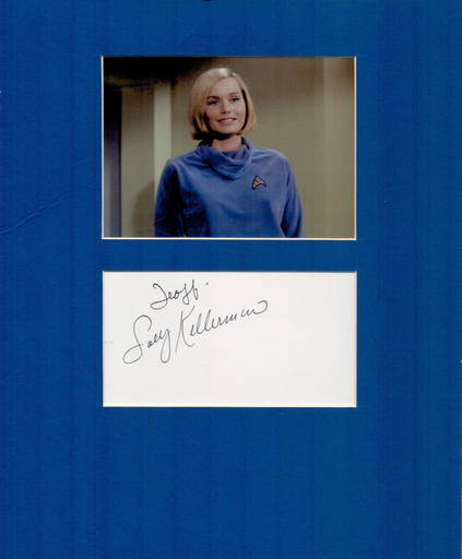 Sally Kellerman Mounted Signed Photo & Signature Piece Approx Size 12 X ...