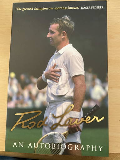 Rod Laver Wimbledon Tennis Legend Signed Autobiography Book, In ...