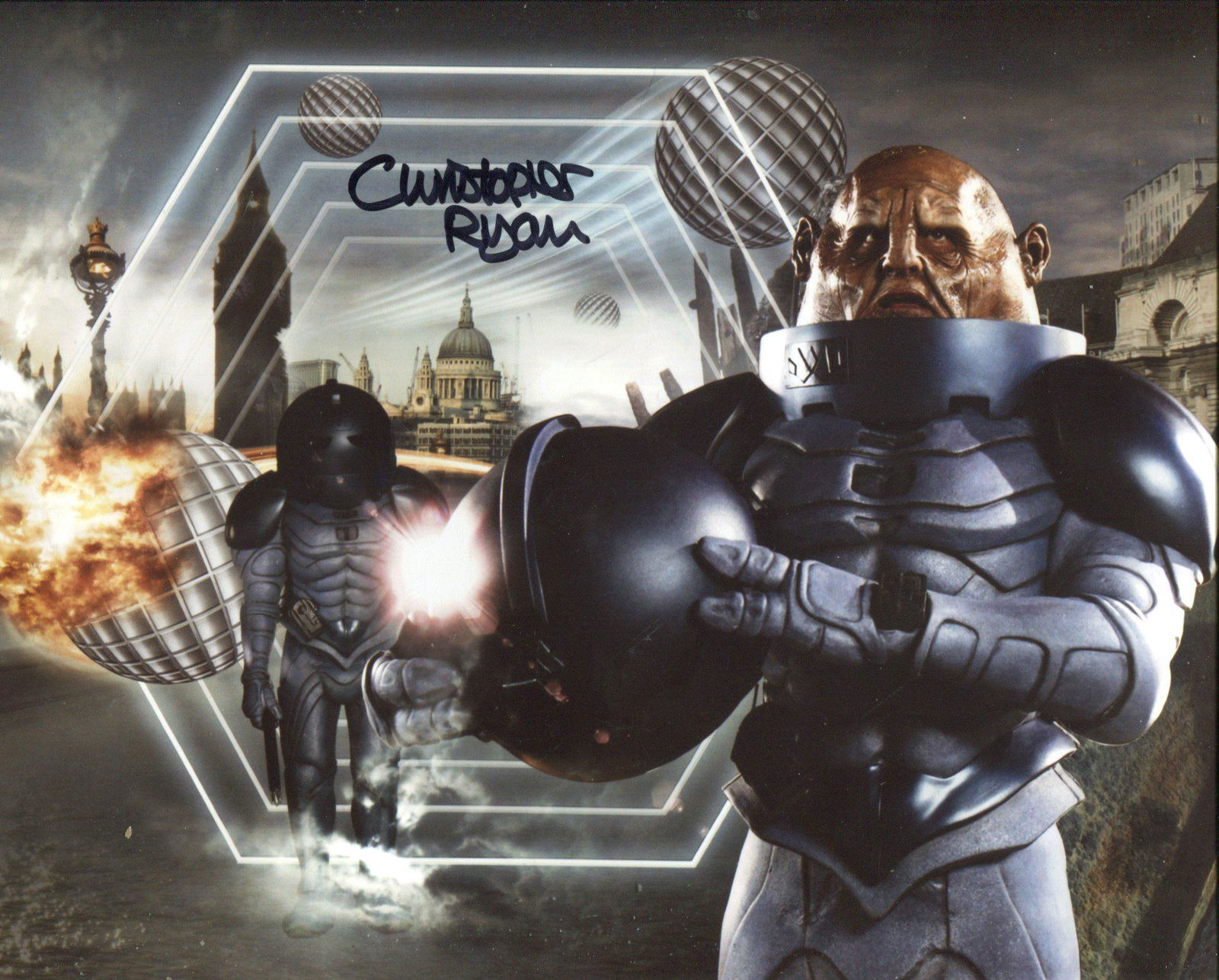 Doctor Who 8x10 Photo Signed By Christopher Ryan As General Staal. Good ...