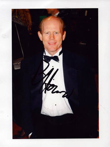 Ron Howard Signed 8x6 Colour Photo. Ronald William Howard (born March 1 ...
