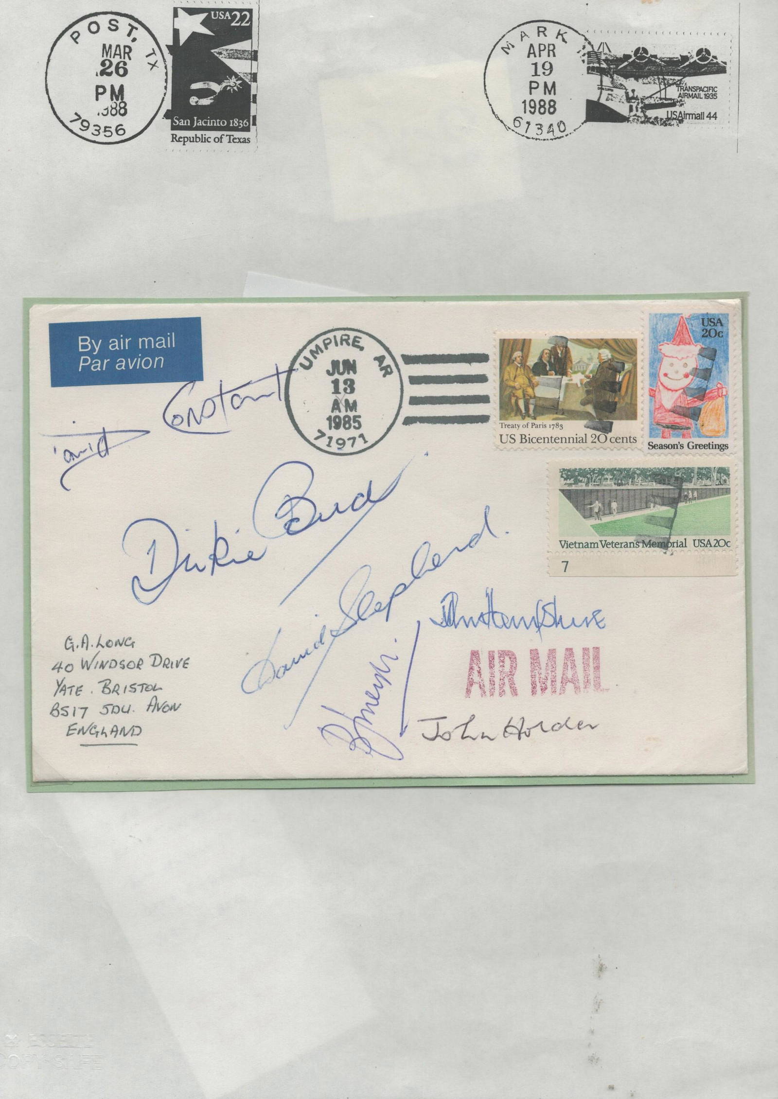 Dickie Bird, David Shepherd, John Hampshire, David Constant and John ...