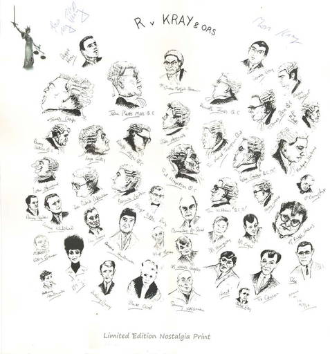 The Krays, Ronnie and Reggie Kray signed print. - Jan 10, 2014 ...