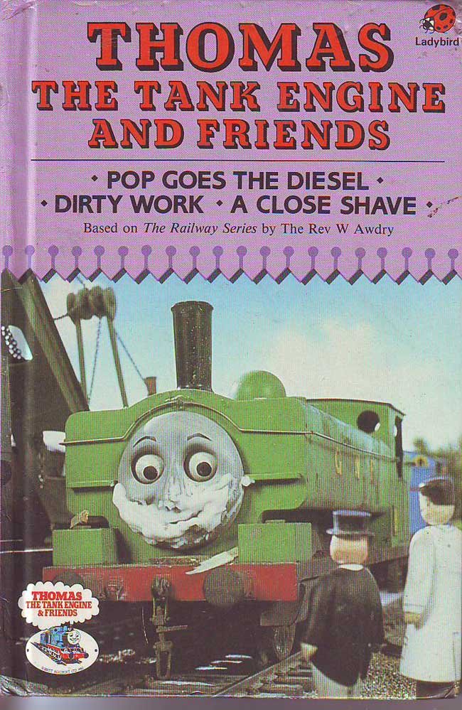 Rev W Awdry signed Thomas the Tank Engine book. An
