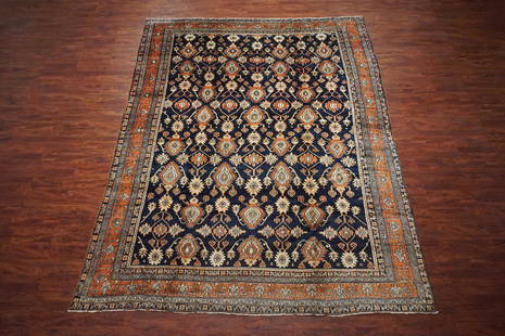 3 X 10 Luxurious Gold Color Antique Persian Rug