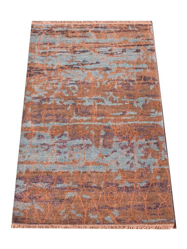 6x8 Modern Hand Knotted Contemporary Area Rug