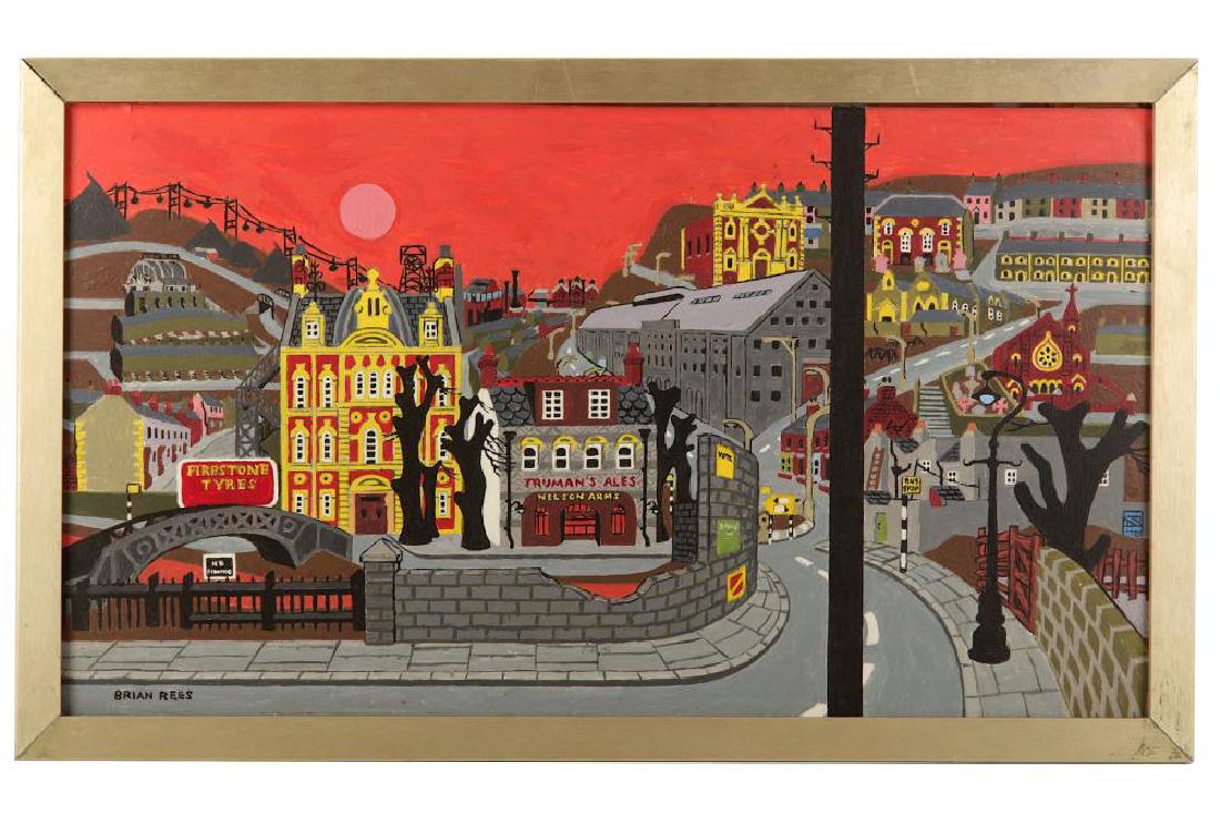 Brian Rees - Town Scene