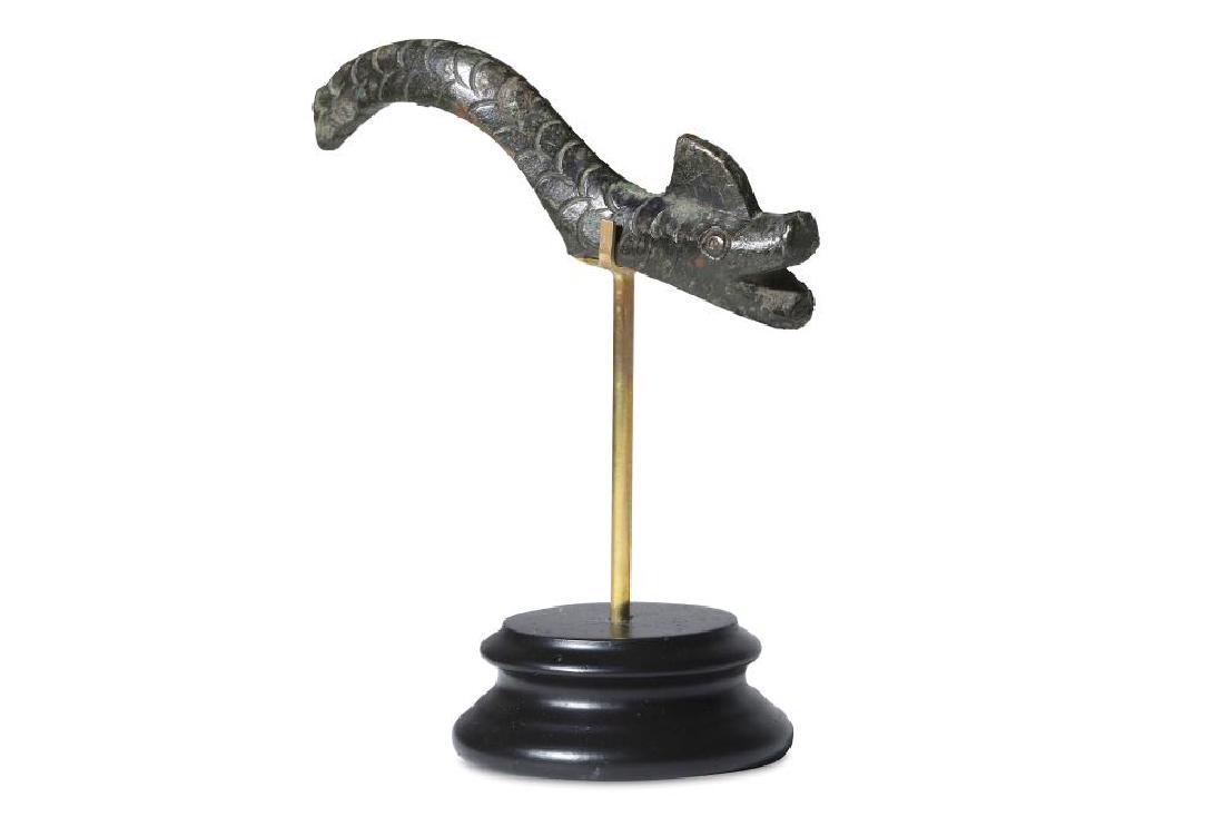 A ROMAN BRONZE SNAKE Circa 2nd Ð 4th Century A.D. The