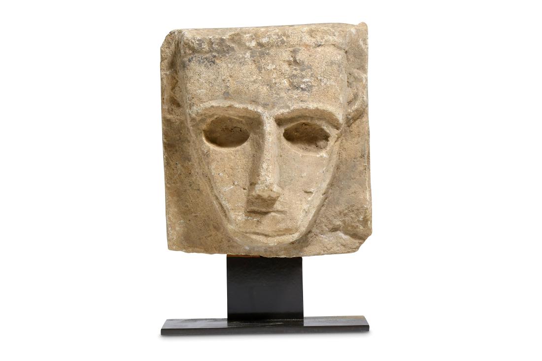 A South Arabian Limestone Stele Circa 3rd 1st Century