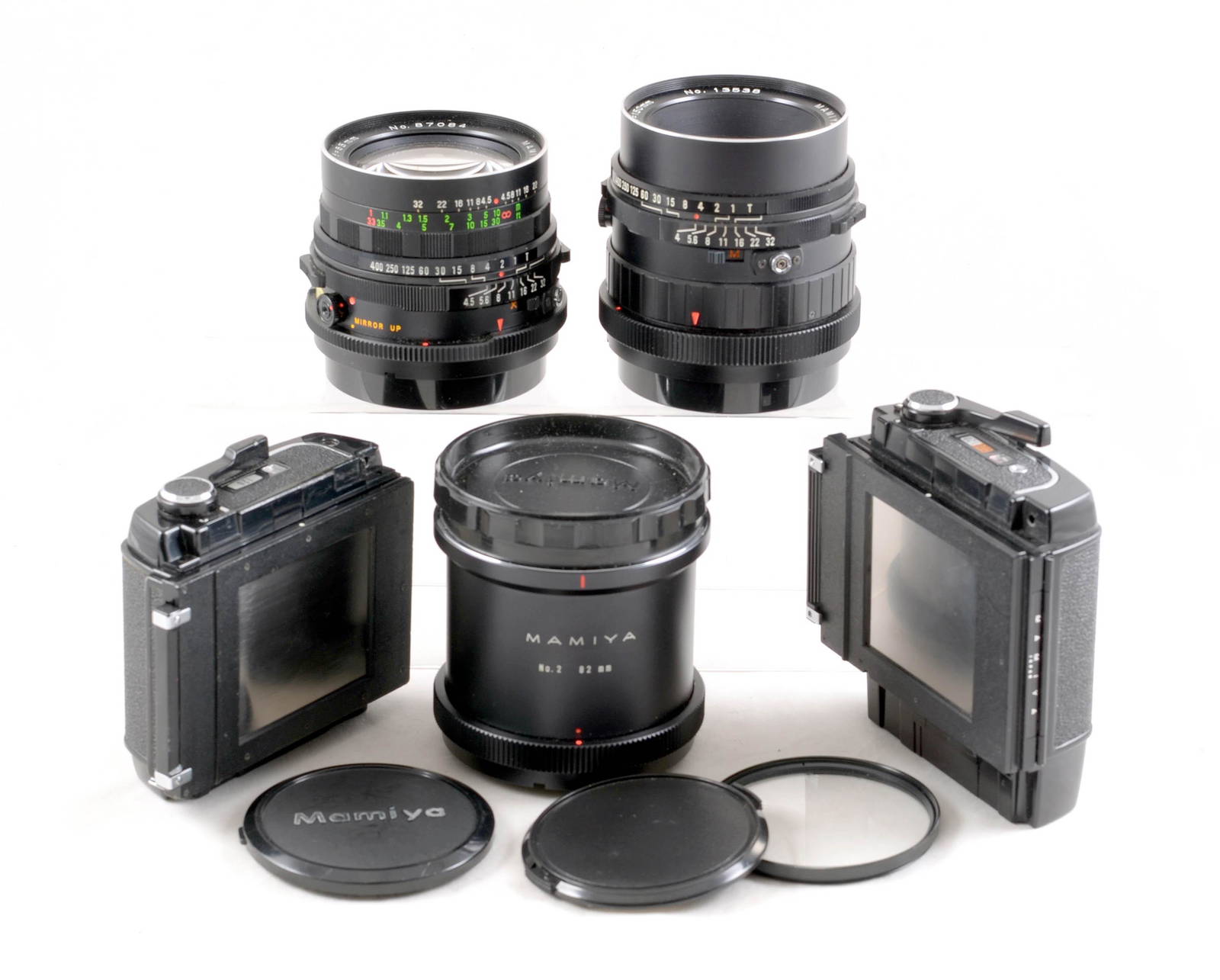 65mm & 150mm Mamiya Rb67 Lenses & Accessories. Auction