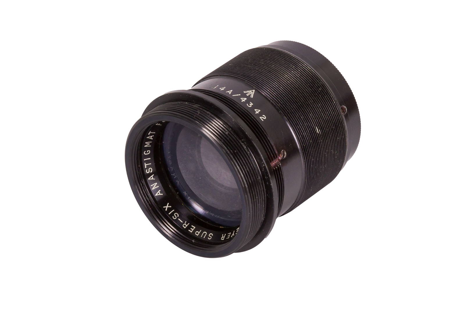 A Dallmeyer Super-six Anastigmat Lens. Auction