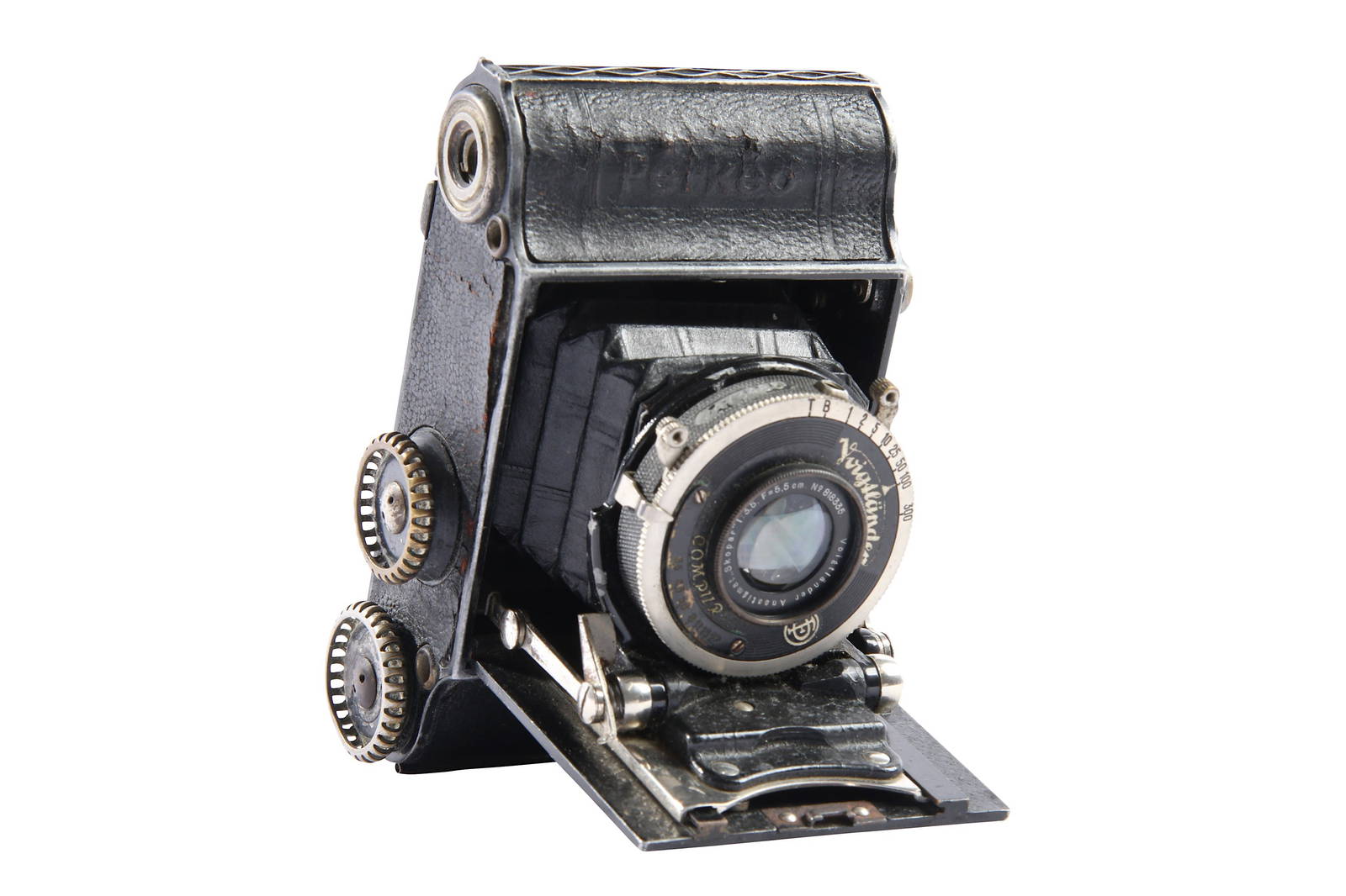 A Voigtlander Perkeo Camera. Auction