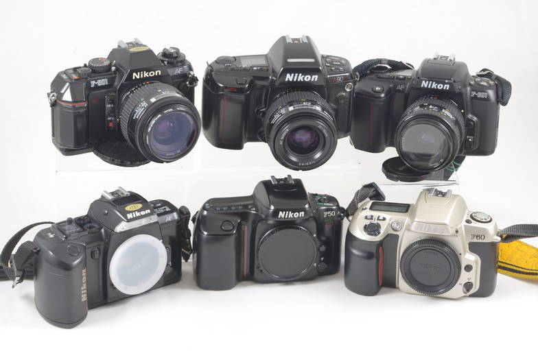 Nikon Af Film Cameras & Lenses.