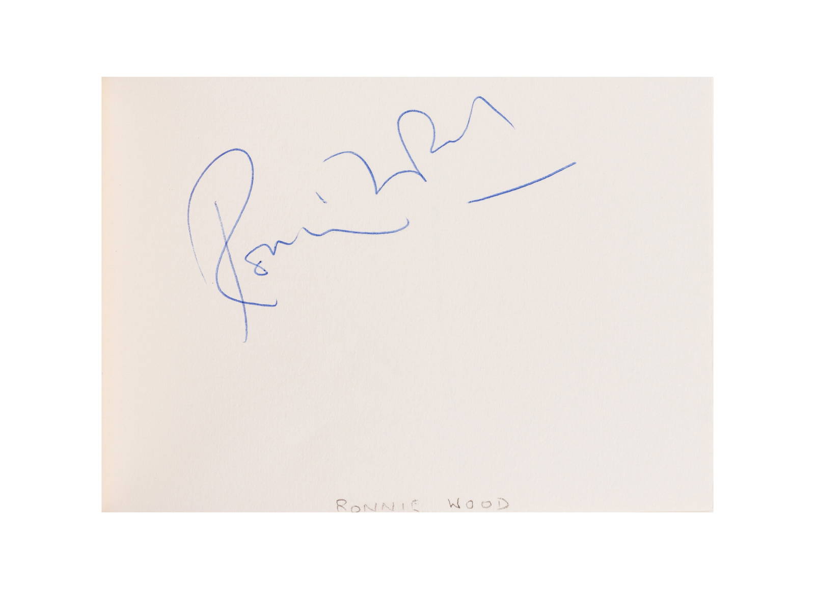 From A Gentleman's Collection. Autograph Album Incl. Ronnie Wood Auction