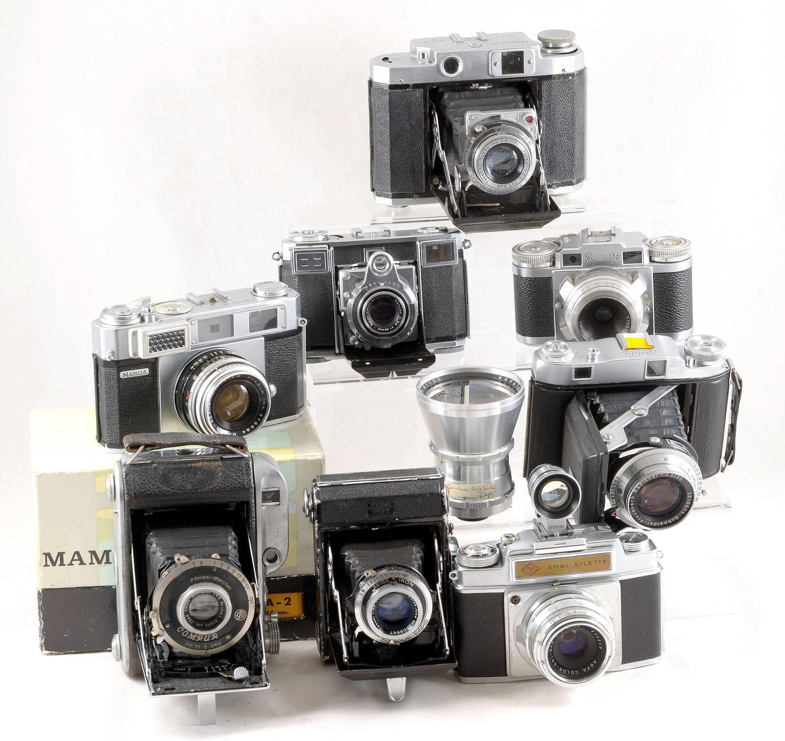 Mamiya-6, Zeiss Ikon Contessa & Other Rf Cameras. Auction