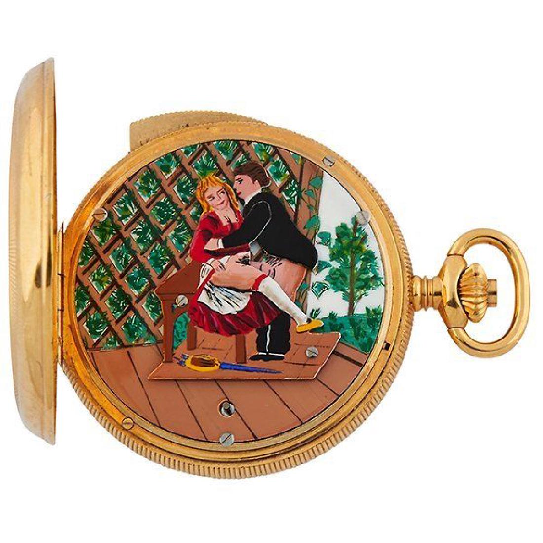 Concealed Erotic Tempus Amor automaton Quarter Repeater