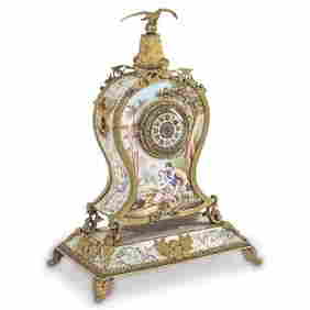 Gilt Bronze Silk Thread Cathedral Clock - Nov 17, 2018 | Fontaine's ...