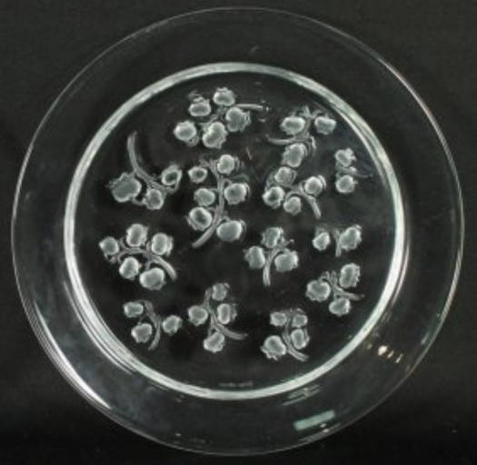 LALIQUE CRYSTAL PLATE - Jan 01, 2015 | World of Antiques, Inc. in CA