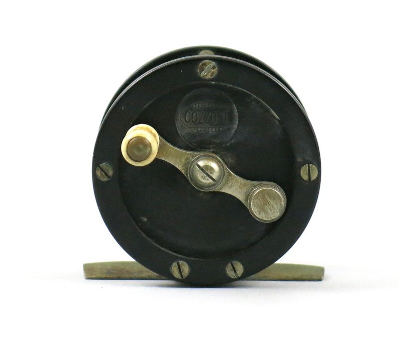 Cozzone 60 Yd. Hard Rubber and German Silver Fly Reel