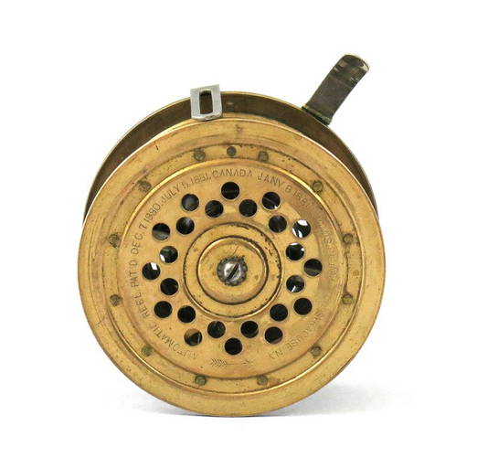 Loomis & Plumb Brass Automatic Fly Reel