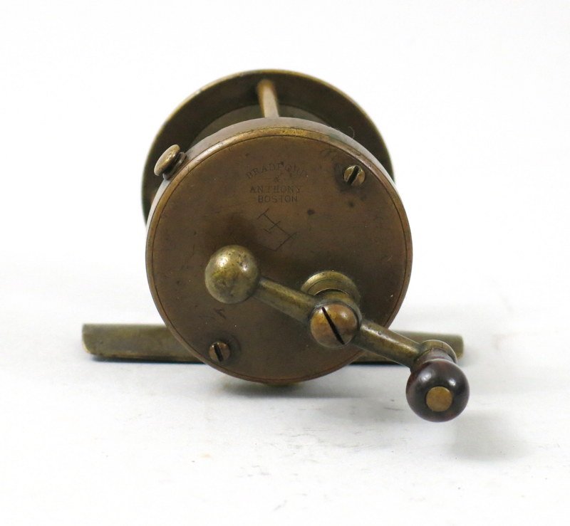 Tiny Bradford & Anthony Brass Ball Handle Reel