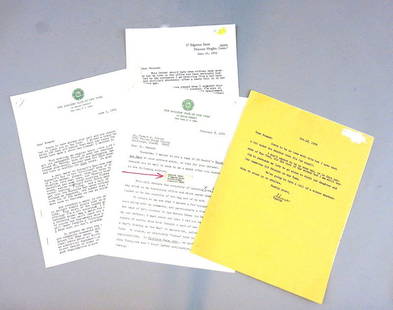 Typed Letter, Signed To Jon And Louise Webb