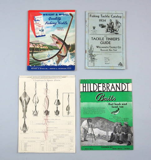 Three Fishing Tackle Catalogs And Chapman Ephemera