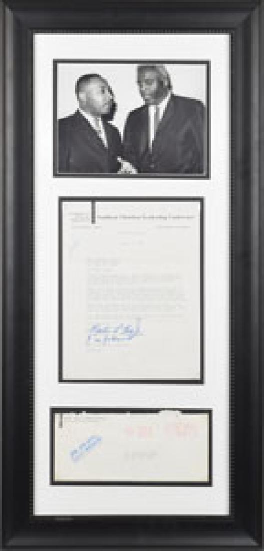 Jackie Robinson: Martin Luther King, Jr. Typed Letter