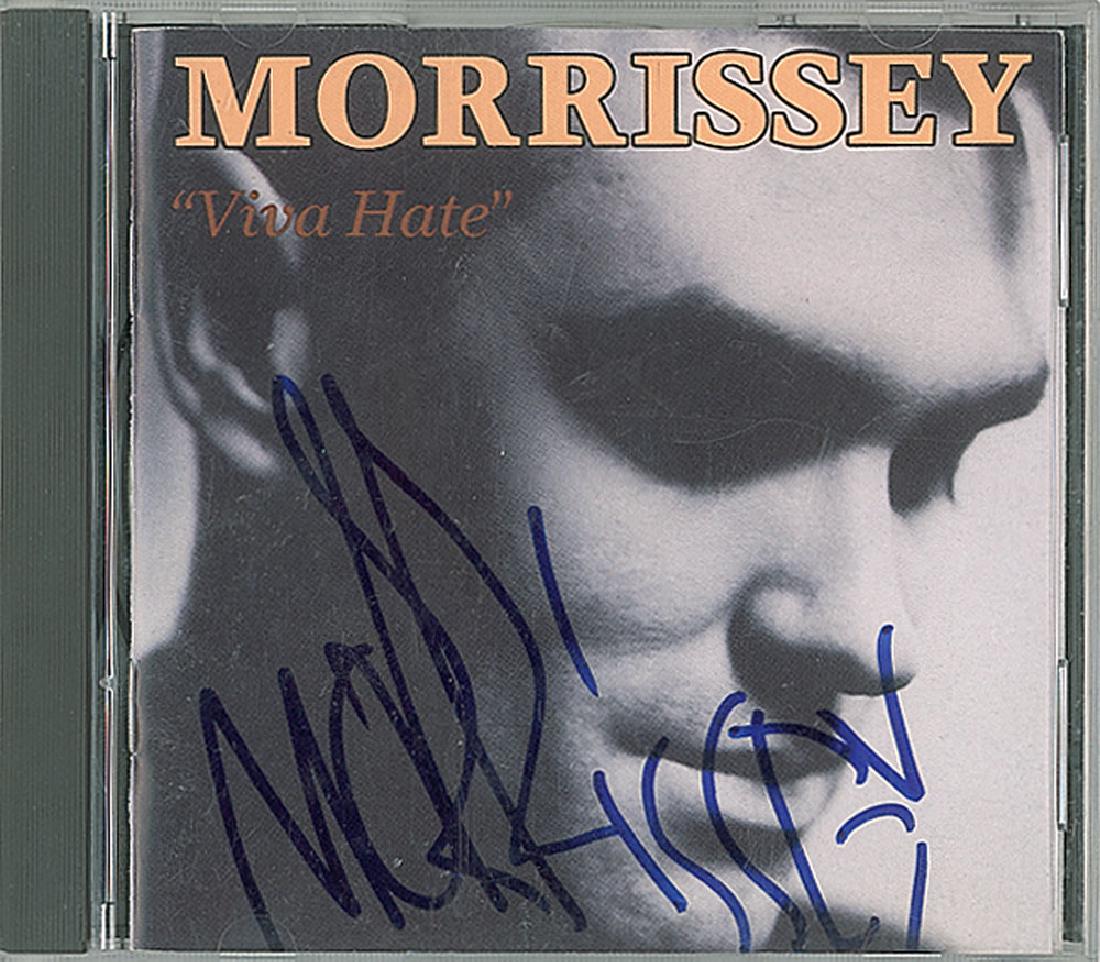 Morrissey Signed CD