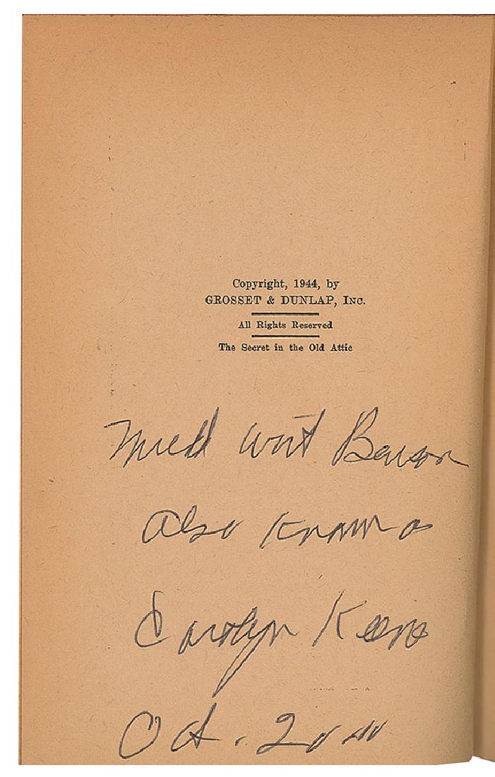 Mildred Benson - Apr 10, 2019 | RR Auction in MA