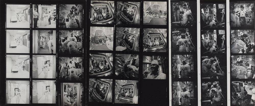 Apollo 15 Backup Crew Vintage Original Nasa Contact