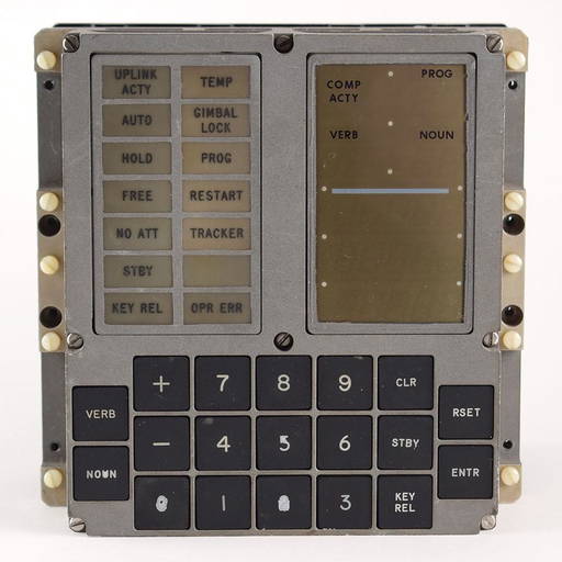 Apollo Display And Keyboard Assembly (dsky)