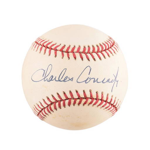 Charles Conrad Signed Baseball