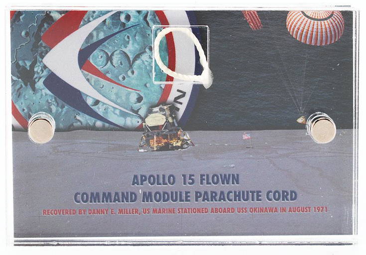 Apollo 15 Flown Parachute Cord