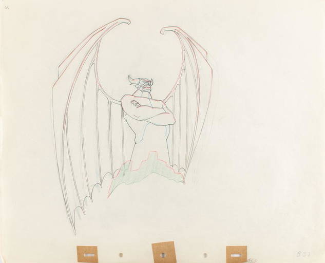Chernabog production drawing from Fantasia - Jul 08, 2020 | RR Auction ...