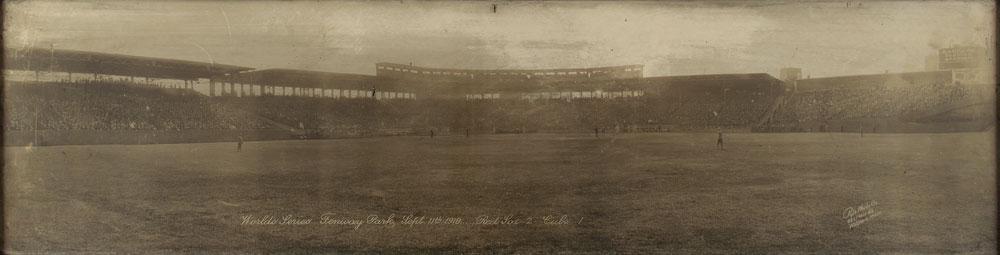 Harry Frazee's 1918 Fenway Park World Series Panoramic