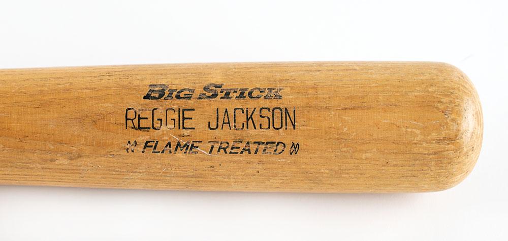 Reggie Jackson Game Used Baseball Bat