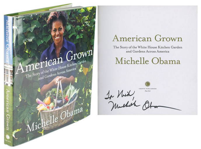 Michelle Obama Signed Book