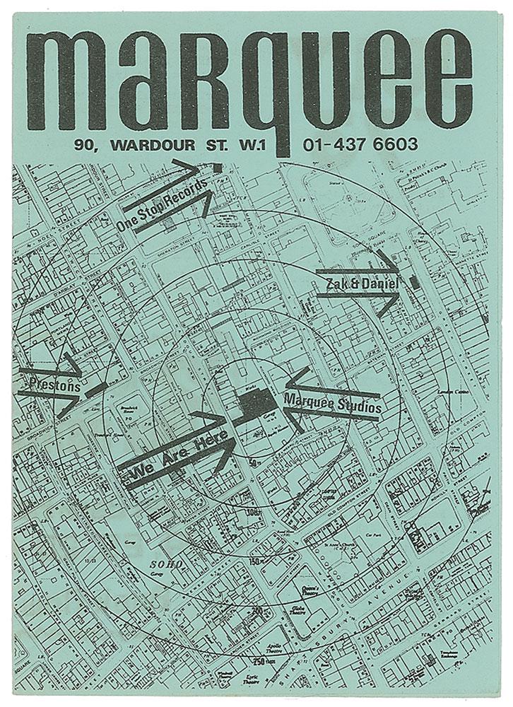 Queen 1973 Marquee Club Handbill - Nov 19, 2020 | RR Auction in MA