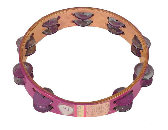 Prince Concert Used Purple Tambourine