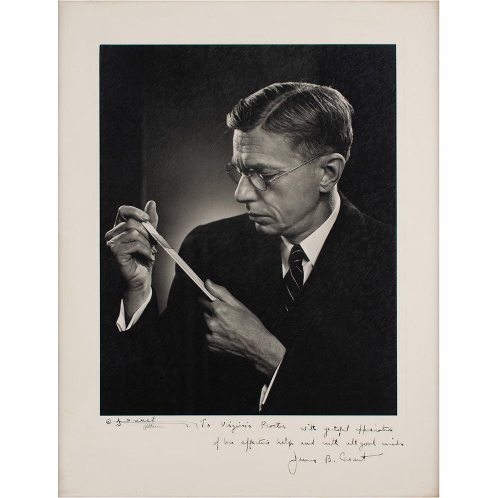 James B. Conant Signed Photograph