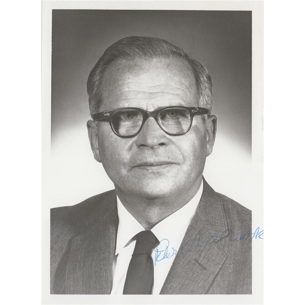 Peter Carl Goldmark Signed Photograph