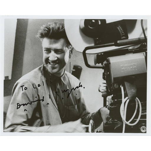 David Lynch Signed Photograph