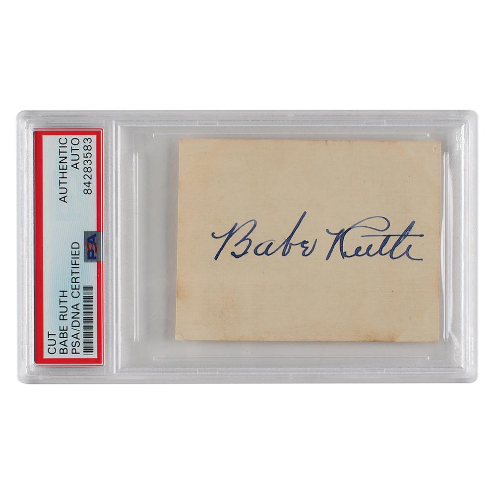 Babe Ruth Signature